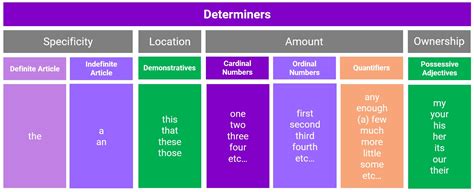 What Is A Determiner And How Are They Used Lexicogs