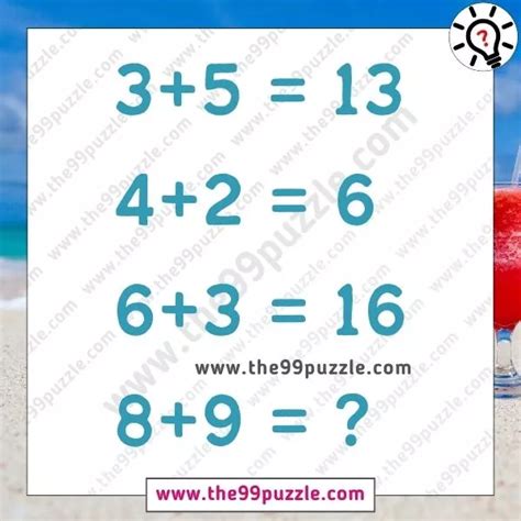 Logic Puzzles Of Mathematics Can You Crack The Math Trick In 16 Seconds The 99 Puzzle