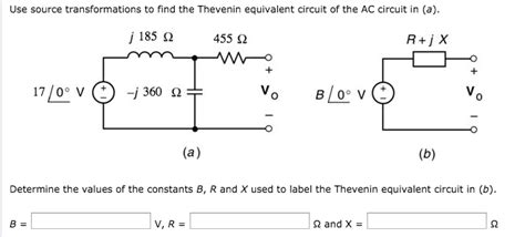 Solved Use Source Transformations To Find The Thevenin