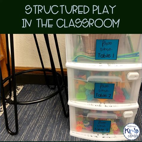 Little Miss Kim S Class Structured Play In The Classroom