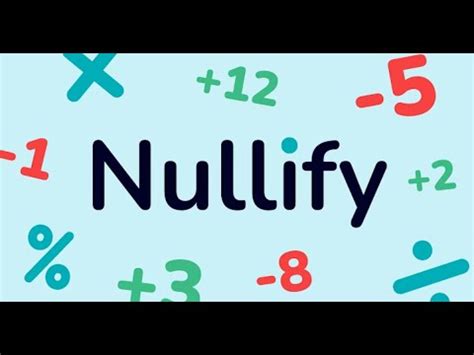 Nullify Walkthrough YouTube