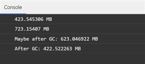 Measuring Used Js Heap Size In The Browser Yonatan Kra