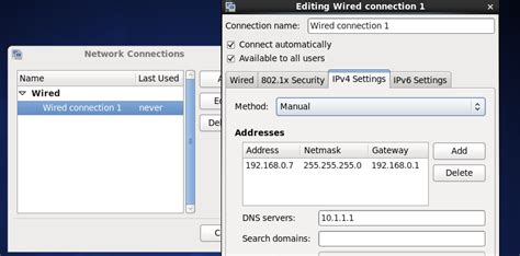 Wired Networking Centos 65 Network Disconnected Super User