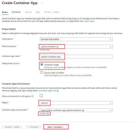 Build And Deploy A Python Web App With Azure Container Apps Python On Azure Microsoft Learn