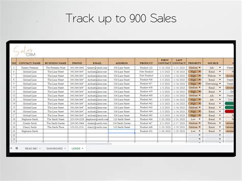 Sales CRM Template Excel CRM Google Sheet Crm Template Excel Customer Management Crm Google