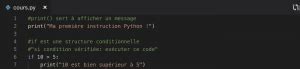 Syntaxe de base et exécution d instructions Python Pierre Giraud