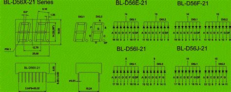 0 56 Inch Double Seven Segment Led Display 0 56 Inch Double Seven Segment Led Display