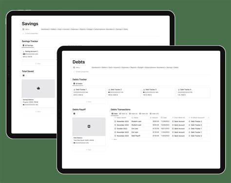 Ultimate Finance Tracker Template For Notion