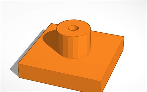 3d Design Pcb Standoff 20mmx10mm Tinkercad