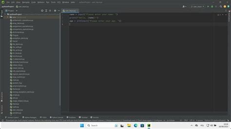 Python Programming Course For Beginners User Input Integer Youtube
