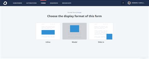 how to setup convertkit opt in forms kimberly ann jimenez