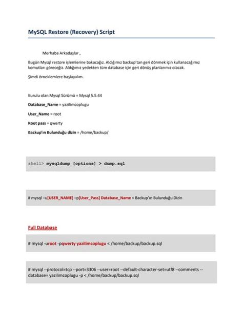 Mysql 57 Backup Script Pdf