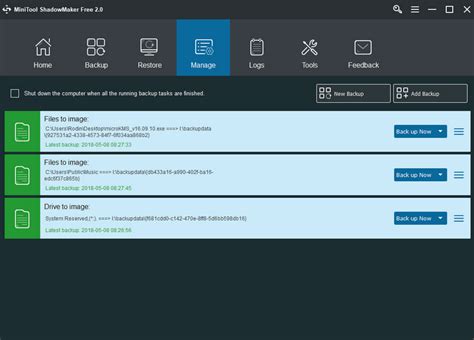 MiniTool ShadowMaker Free Download