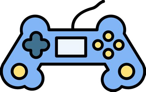 Game Controller Line Filled Icon Vector Art At Vecteezy