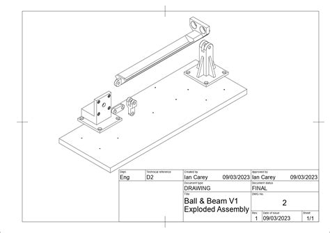 Assembly Ball And Beam