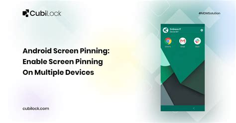 Android Screen Pinning How To Pin Apps On Multiple Devices