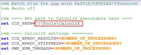 calculix instalacja