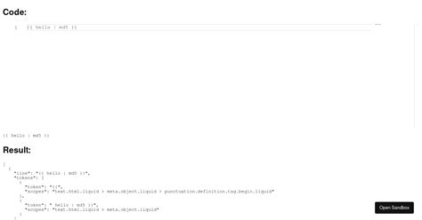 vscode oniguruma examples codesandbox