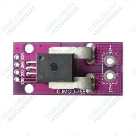 Hw 525 Acs758 Hall Effect Linear Current Sensor Module Digilogpk