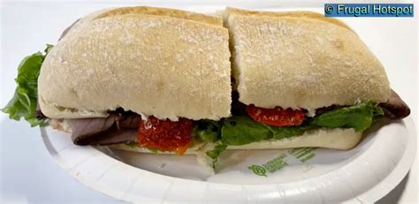 Costco Food Court Roast Beef Sandwich Review Frugal Hotspot