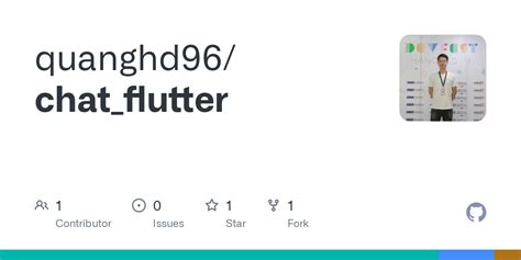 github quanghd96 chat flutter