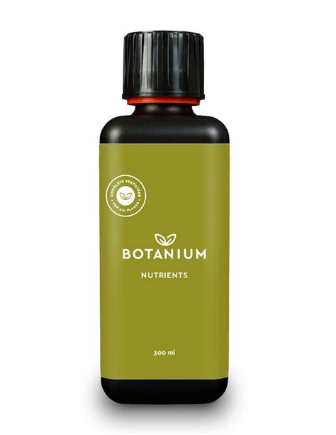 Botanium Nutrients 300ml Plant Forget Harvest Nvio