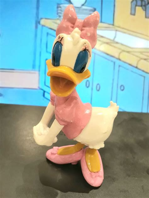 Coleção Disney Margarida Daisy Duck 10cm Brinquedo Disney Usado