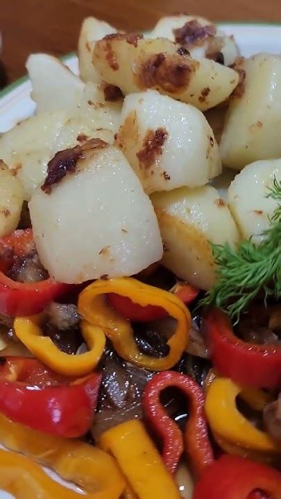 홈메이드 치킨 구이와 신선한 야채 Youtube