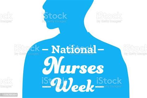 전국 간호사 주간 휴일 개념입니다 텍스트 비문이 있는 배경 배너 카드 포스터용 템플릿입니다 벡터 Eps10 그림입니다 12에 대한 스톡 벡터 아트 및 기타 이미지 Istock