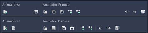 Restructure Animatedsprite Editor Icons · Issue 31963 · Godotengine