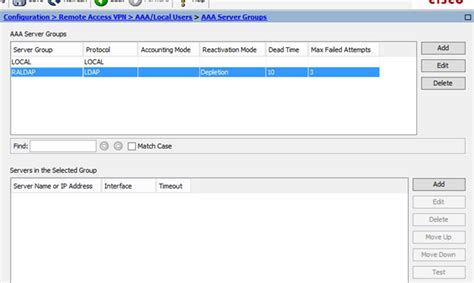Cisco Asa Anyconnect Vpn With Active Directory Authentication