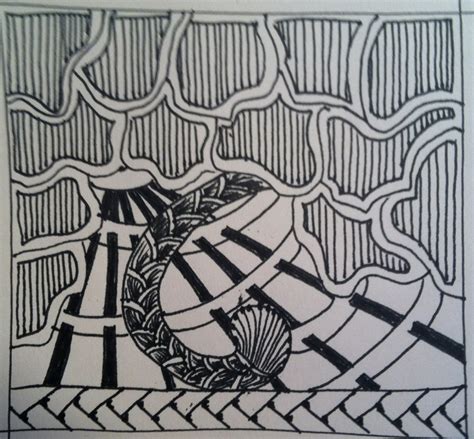 Zentangle Braid And Zentangle Tangled Braids