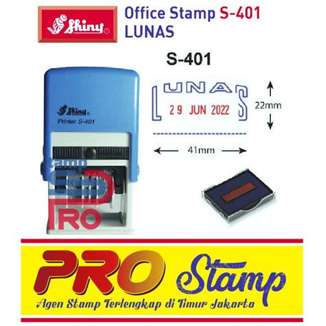 Paid Lunas Received Shiny S 401s 402 แสตมป์อัตโนมัติ Shopee Thailand