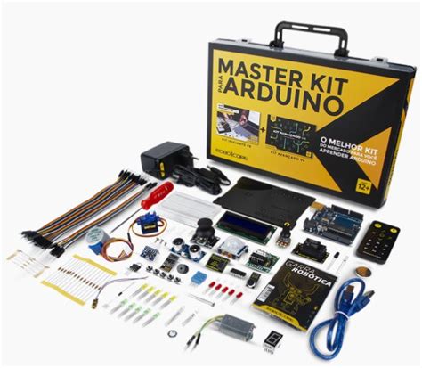 Kit Para Arduino Master Robótica Educacional Planeta Pedagógico