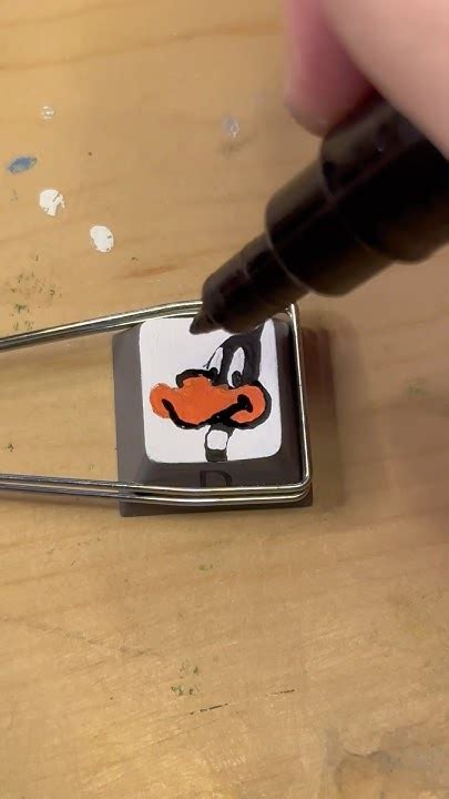 D Into Daffy Duck 🖌️ Artwork Satisfying Customkeyboard Youtube