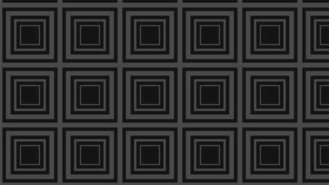 Free Black Seamless Concentric Squares Pattern Background Vector Graphic