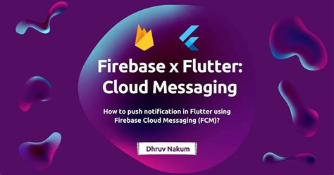 Firebase x Flutter: Cloud Messaging : r/FlutterDev