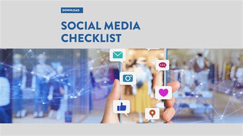 Social Media Checklist Free Download Smperth