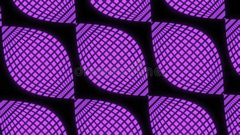 moving pattern with retro 3d lines design abstract floral lines move