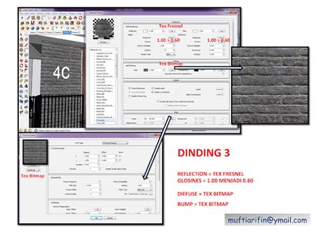 SKETCHUP TEXTURE TUTORIAL V RAY FOR SKETCHUP NIGHT SCENE