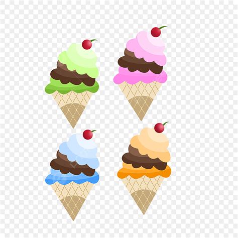 작은 아이스크림 일러스트 그림 부엌 아이스크림 시장 Png 일러스트 및 Psd 이미지 무료 다운로드 Pngtree