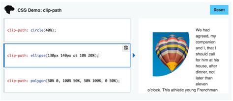 clip path property script tutorials