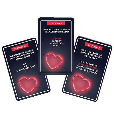 Gift Republic Adult Card Game Sex IQ Test Love Sexual Knowledge Party Questions EBay