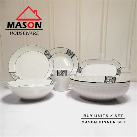 Jual Dinnner Set Dinning Set Set Hampers Motif Black Branch Shopee Indonesia