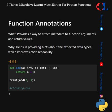 7 Things I Shouldve Learnt Much Earlier For Python Functions
