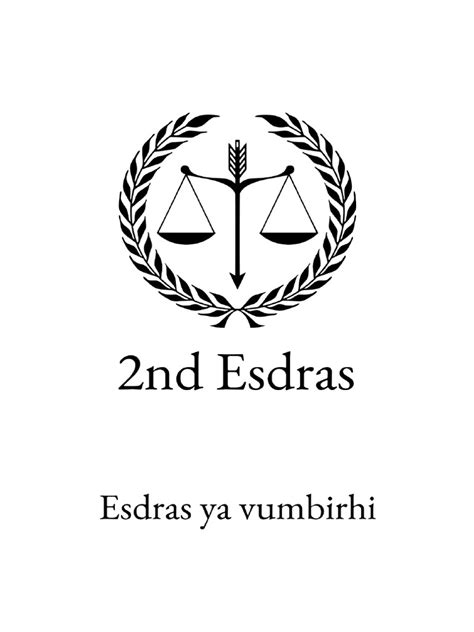 Tsonga 2nd Esdras Pdf Religión Y Espiritualidad