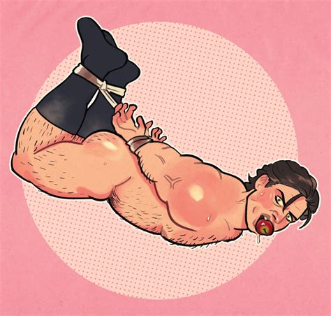 Rule 34 Apple In Mouth Bara Bondage Bridalbeast Dad Bod Dilf Fanart