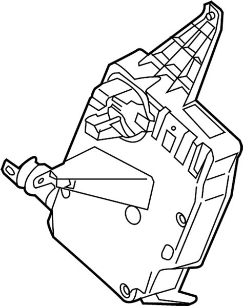 Ford Focus Engine Control Module Ecm Bracket 10 F1fz12a659b Oem