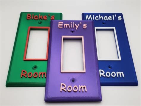 Personalized Light Covers Custom Light Switch Plate Canvas Champ
