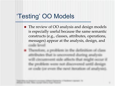 SOLUTION Testing Object Oriented Applications In Software Engineering Studypool